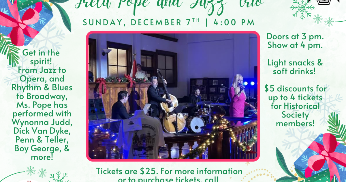 Holiday Music at the Museum: Greta Pope and Jazz Trio | Discover ...